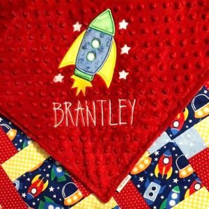 Rocket Ship Applique Design – Curtsy Embroidery