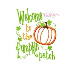 Welcome to the Pumpkin Patch – Curtsy Embroidery